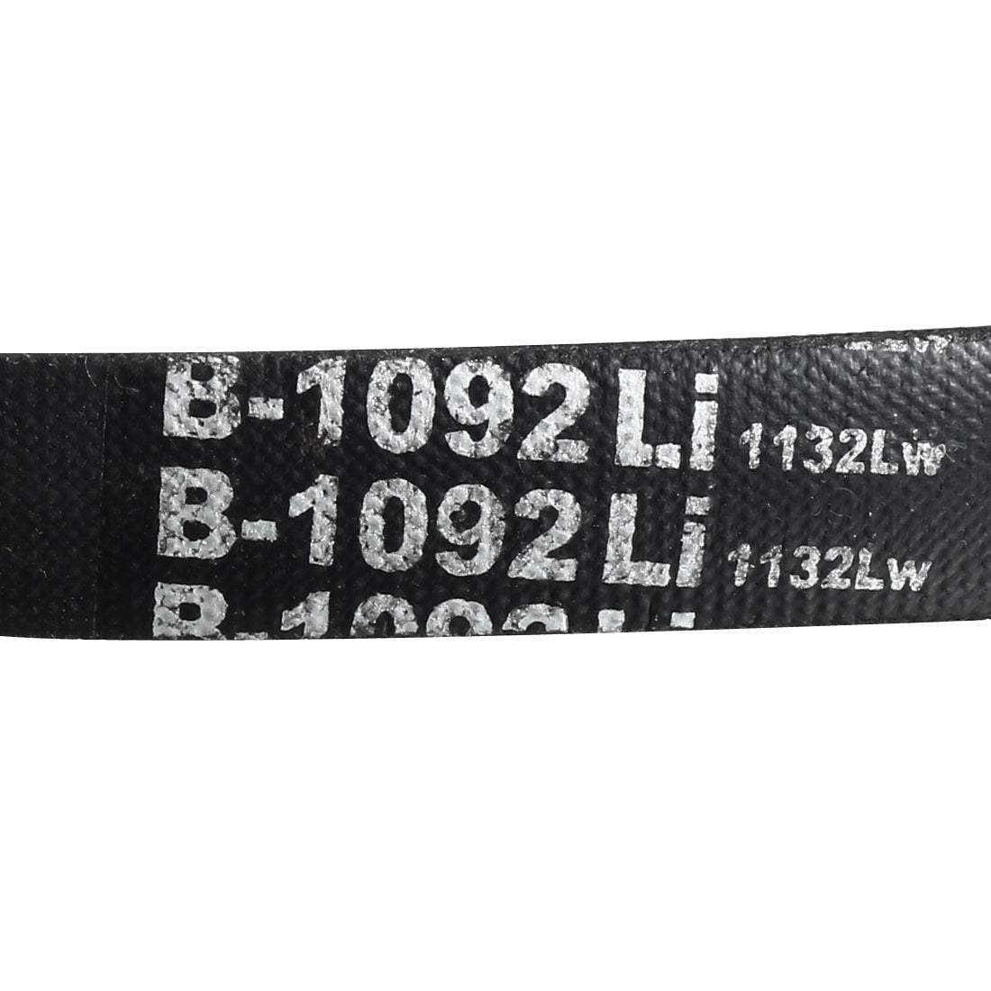 Uxcell B1092 Rubber Transmission Driving Belt V-Belt 17mm Width x 11mm ...