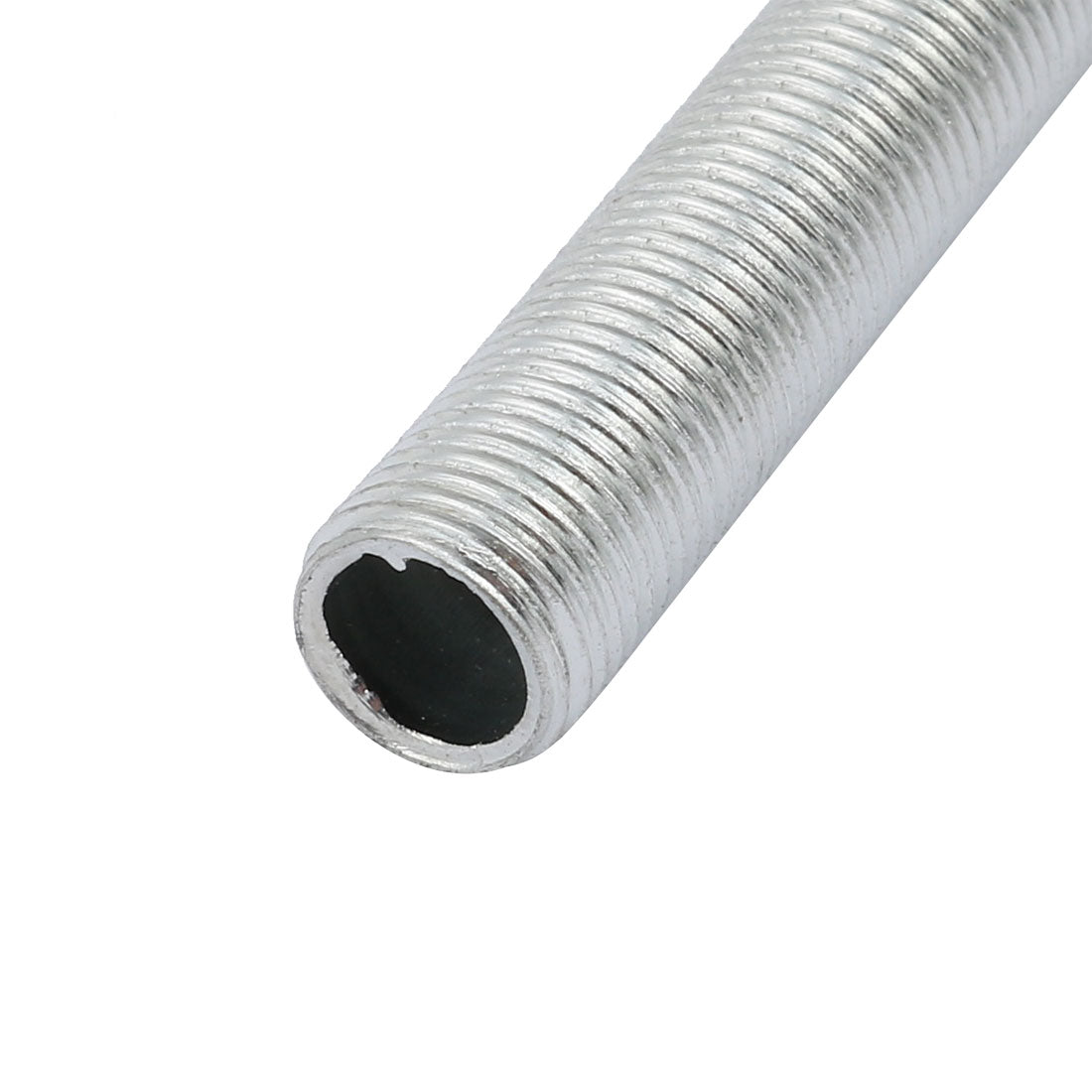 Uxcell Metric M10 1mm Pitch Thread Zinc Plated Pipe Nipple Lamp Parts ...