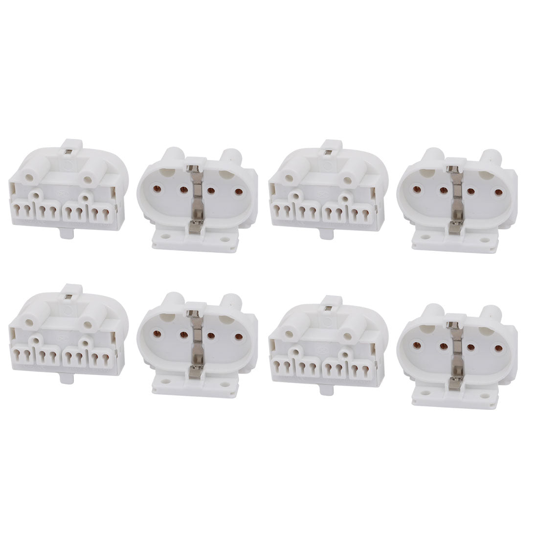 Uxcell 8Pcs 2G11-F446 AC 500V 2A H Light Socket Base Fluorescent PL ...