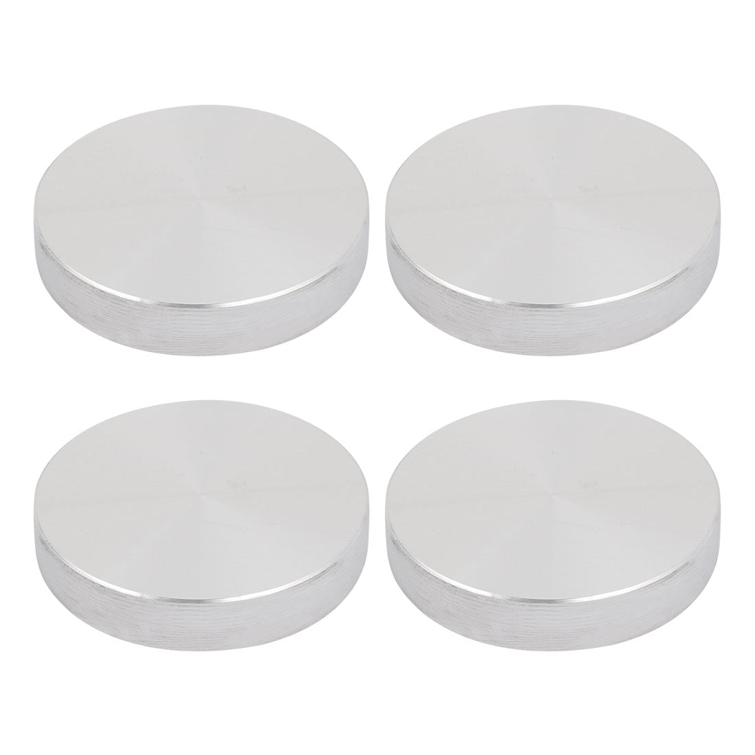 Uxcell 40mmx8mm M10 Tea Table Glass Top Circle Aluminum Disc Adapter ...