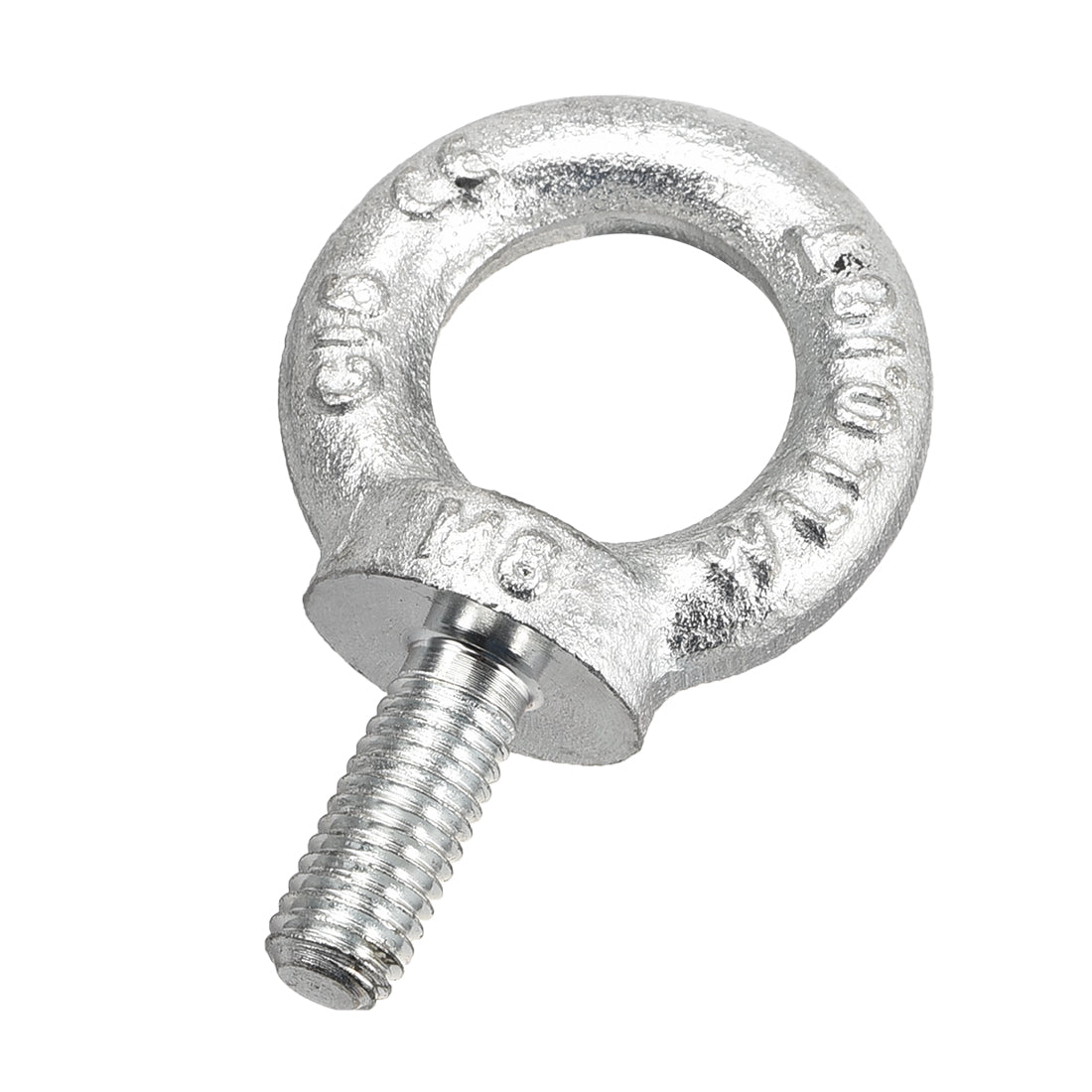 Uxcell M8 Thread 20mm Shank Length C15 Carbon Steel Zinc Plated Lifting ...