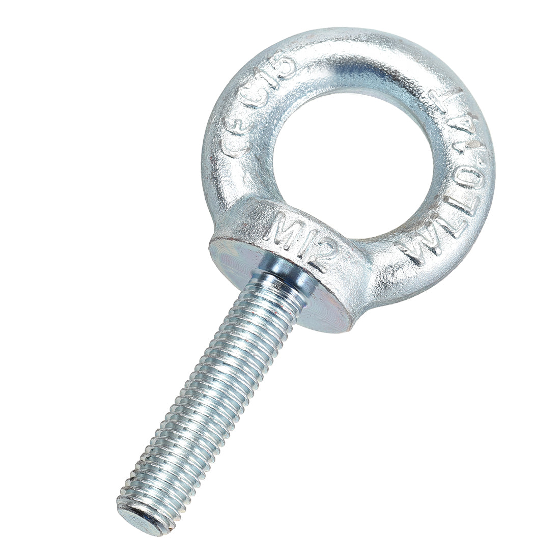 Uxcell M12 Thread 50mm Shank Length C15 Carbon Steel Zinc Plated ...