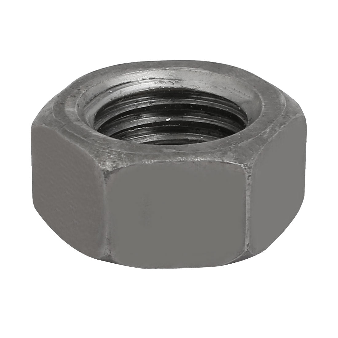 Uxcell 4pcs M22 Thread 2.5mm Pitch Metric Carbon Steel Left Hand Hex ...