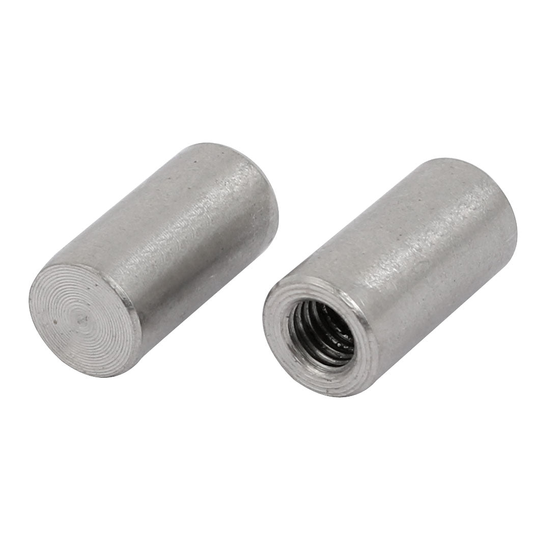 Uxcell 304 Stainless Steel M5 Female Thread 8mm x 16mm Cylindrical ...