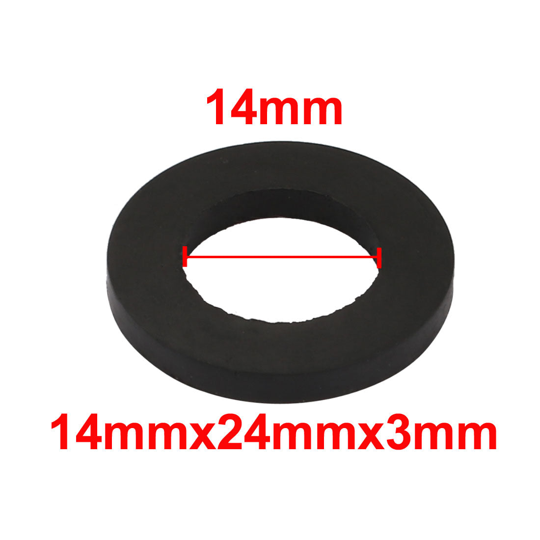 Rubber Round Flat Washers Assortment Flat Washers | Harfington