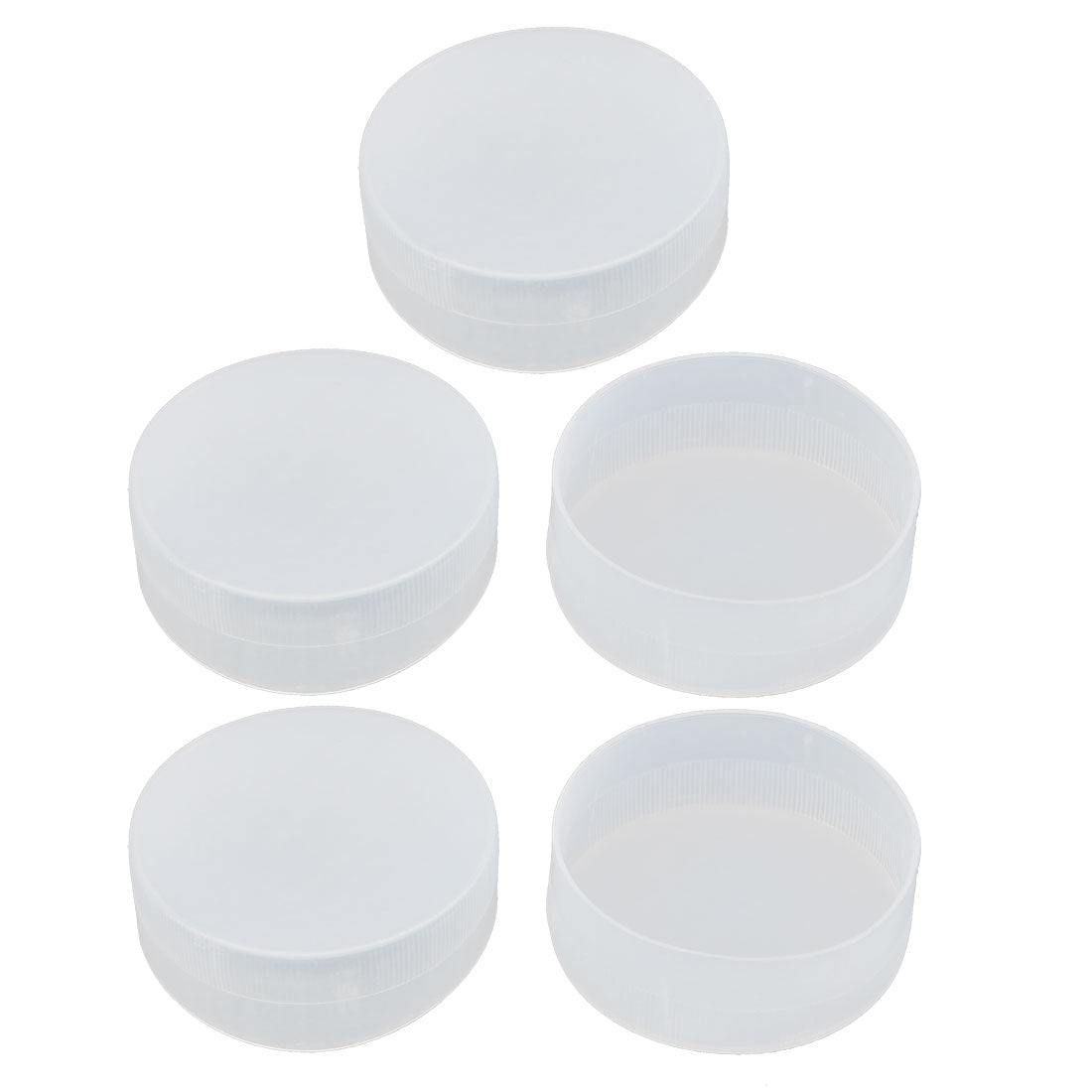 Uxcell 60mm Inner Dia PE Plastic End Cap Bolt Thread Protector Tube ...