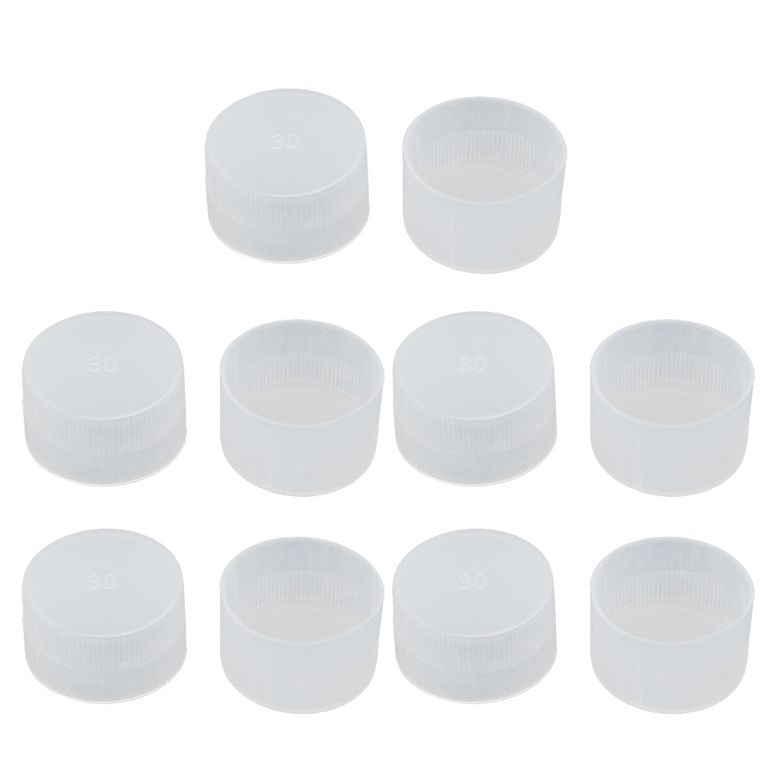 Uxcell 10Pcs 30mm Inner Dia PE Plastic End Cap Bolt Thread Protector ...