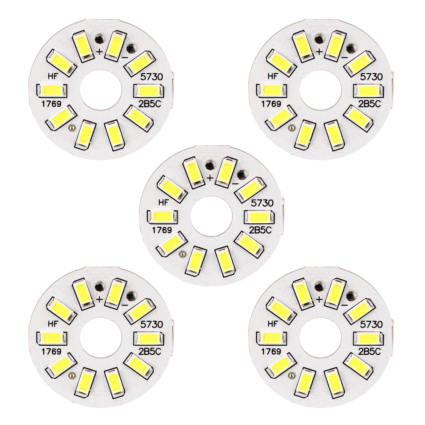 Uxcell 300mA 5W 10 LEDs 5730 Surface Mounted Devices LED Chip Module ...