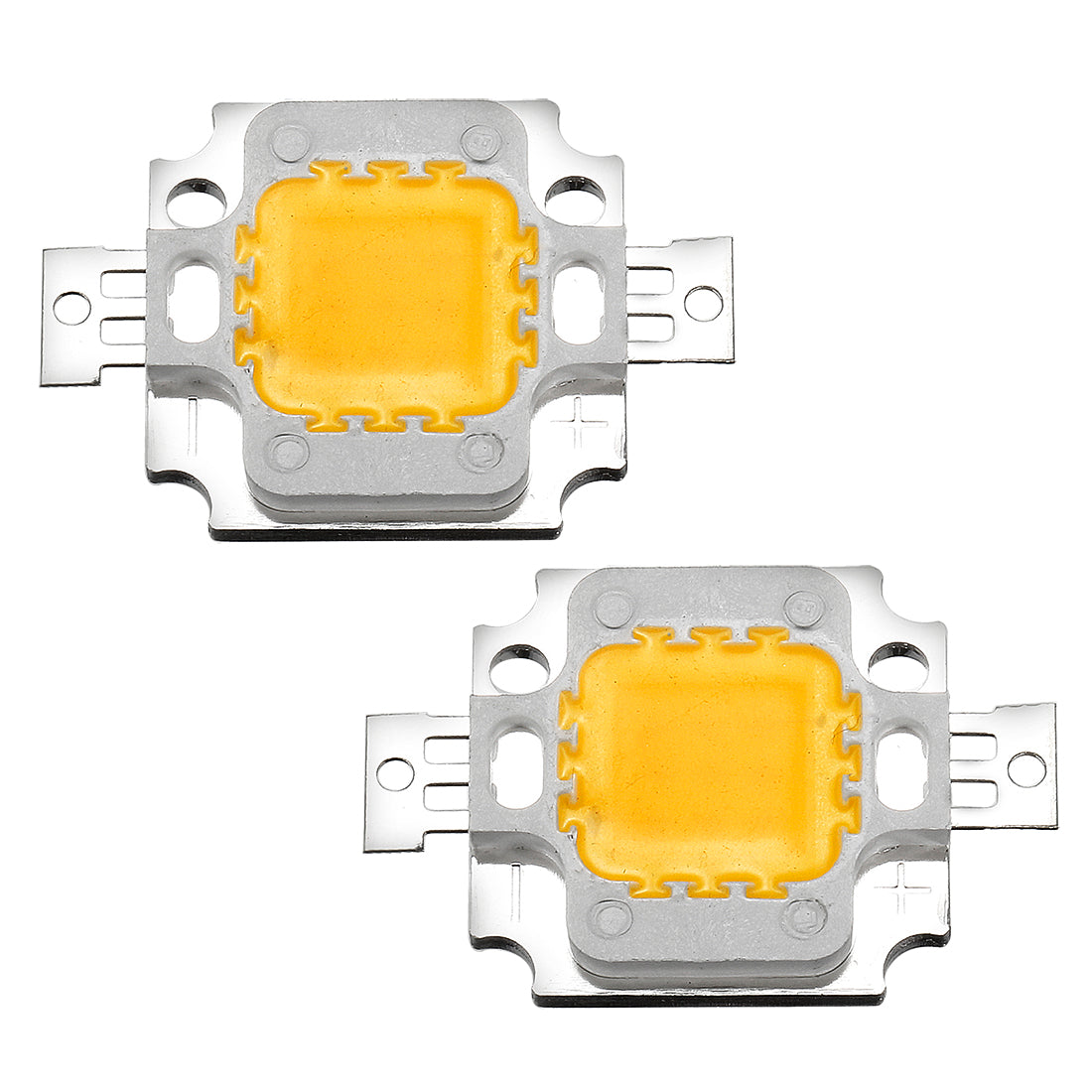 Uxcell 300mA 10W LED Chip Bulb Surface Mounted Devices Light Beads Warm ...