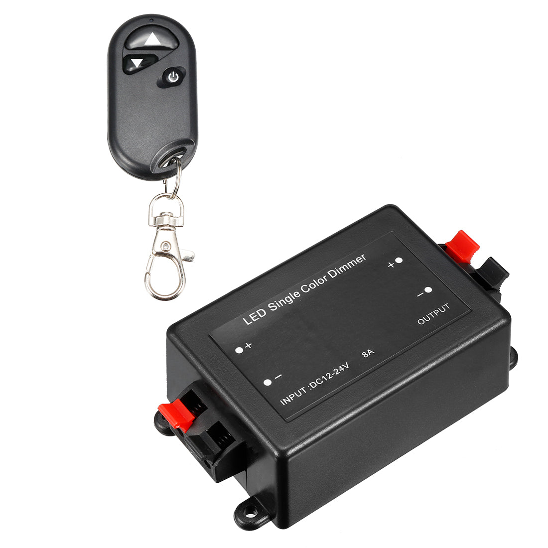 Uxcell DC 12V-24V LED Single Color Dimmer Controller Remote Control for ...