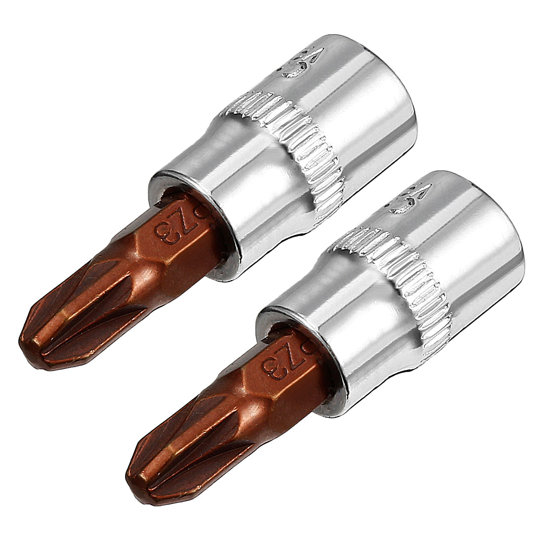 Uxcell 2pcs 1/4" Drive x PZ3 Bit Socket, S2 Steel Bits CR-V Sockets 1.5 ...
