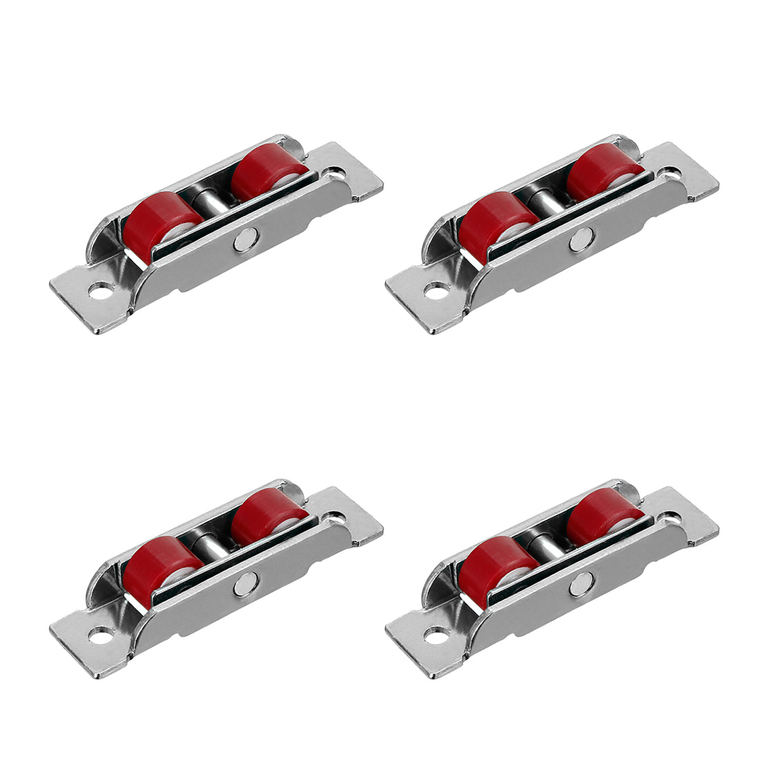 Uxcell 13mm Dia, Sliding Door Window Pulley Double Wheel, Stainless ...