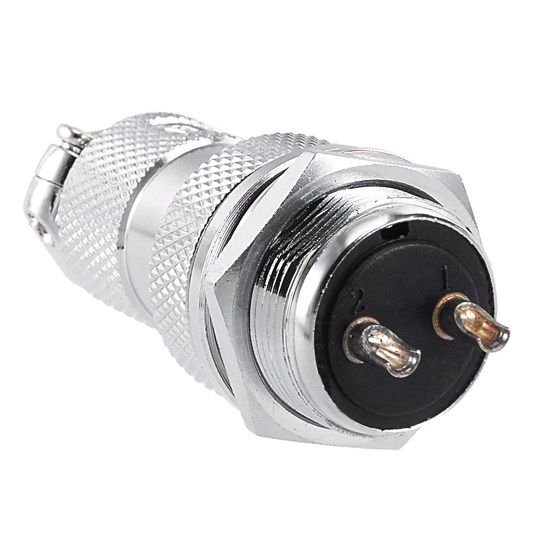 Uxcell Aviation Connector, M20 2P 20A 250V M20-2 Waterproof Male Wire ...