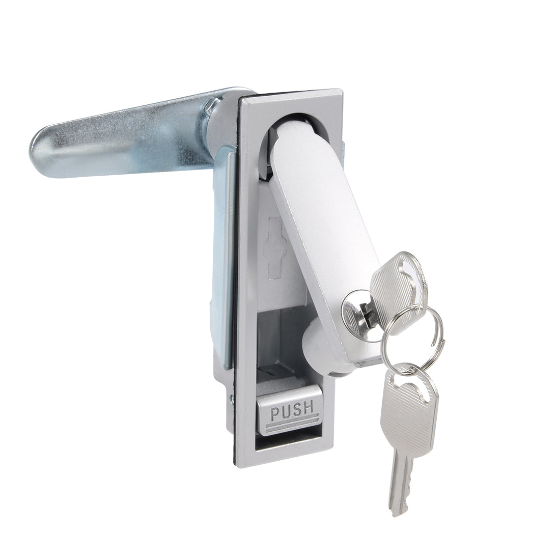 Uxcell Electric Cabinet Panel Cam Lock Push Type Door Lock w Keys 713 ...
