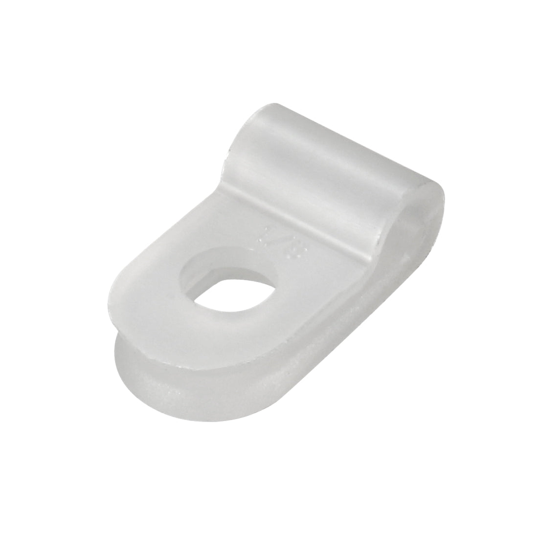 Uxcell 500Pcs Nylon R-type Cable Clamp Organizer Cord Clips for Wire ...