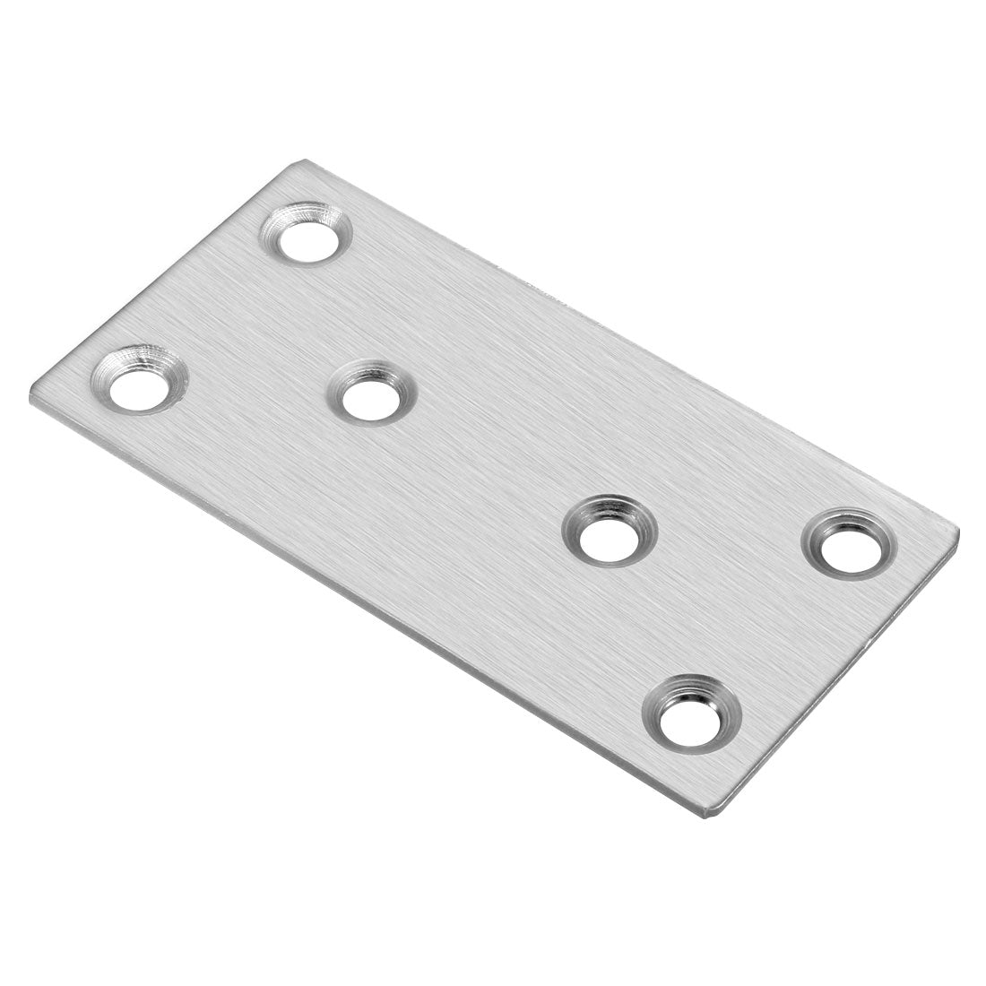 Uxcell Flat Stainless Steel Repair Mending Fixing Plate Brackets ...