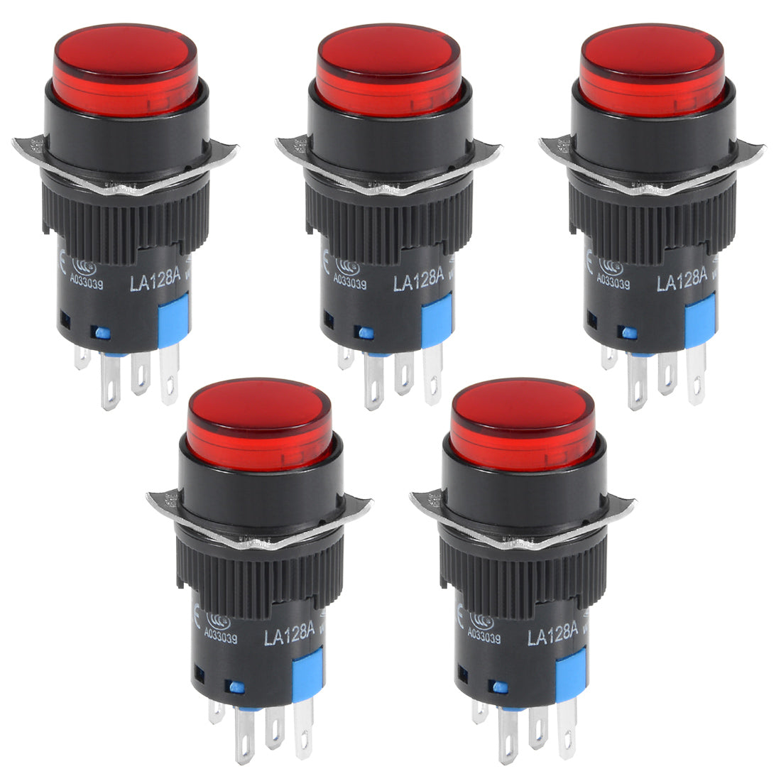 Push Button Switch LED Light Round Button Light | Harfington