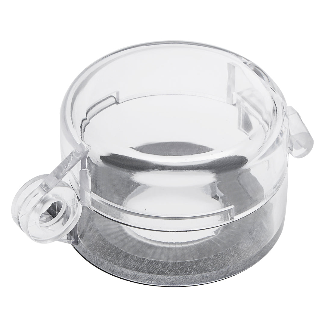 Uxcell 2pcs Black Clear Plastic Switch Cover Protector for 22mm ...