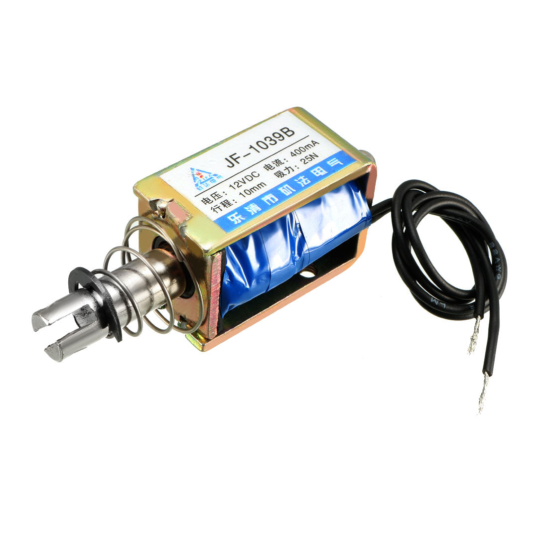 Uxcell DC 12V 400mA 25N 10mm Push Pull Type Linear Motion Solenoid ...