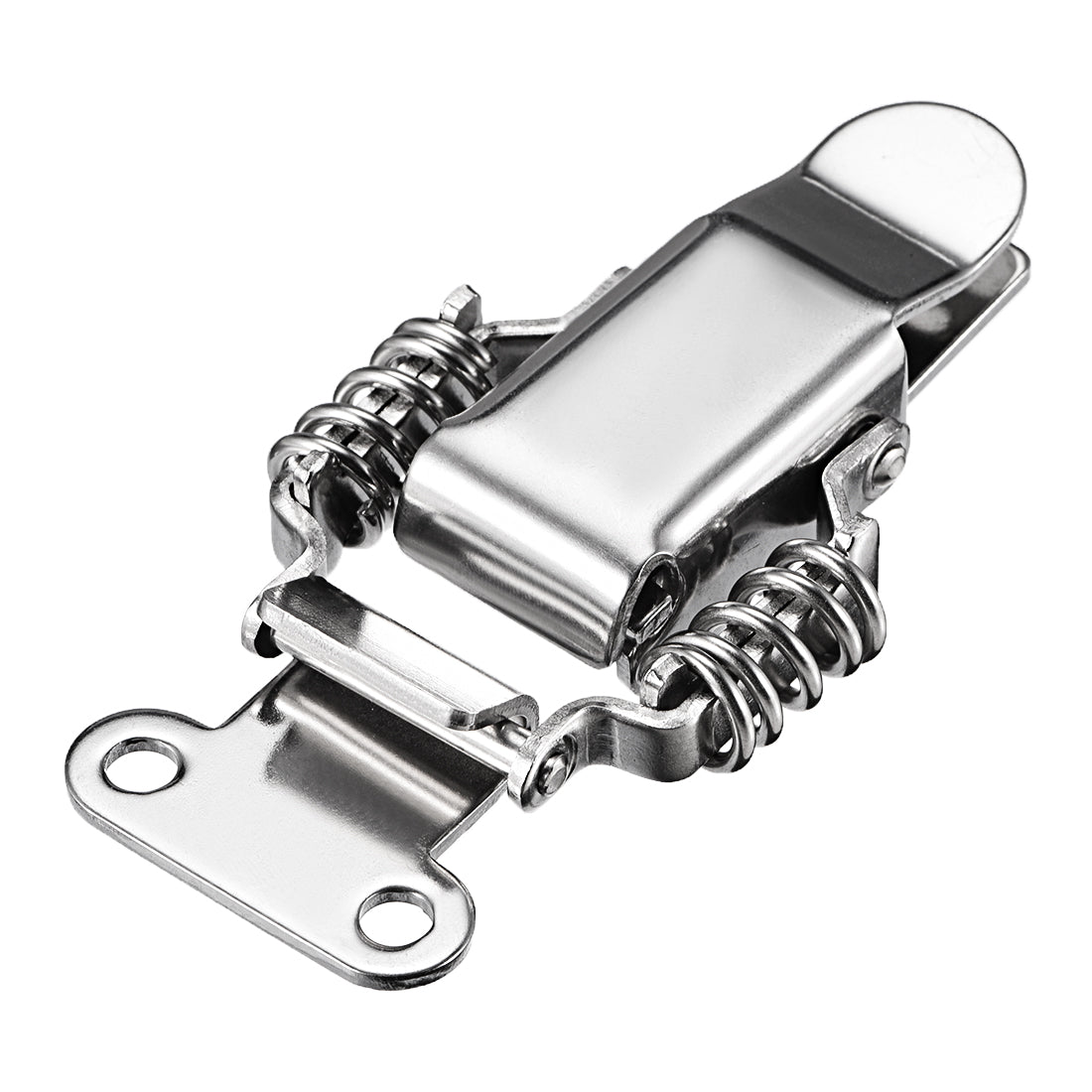Uxcell 304 Stainless Steel Spring Loaded Toggle Latch Catch Clamp 95mm ...
