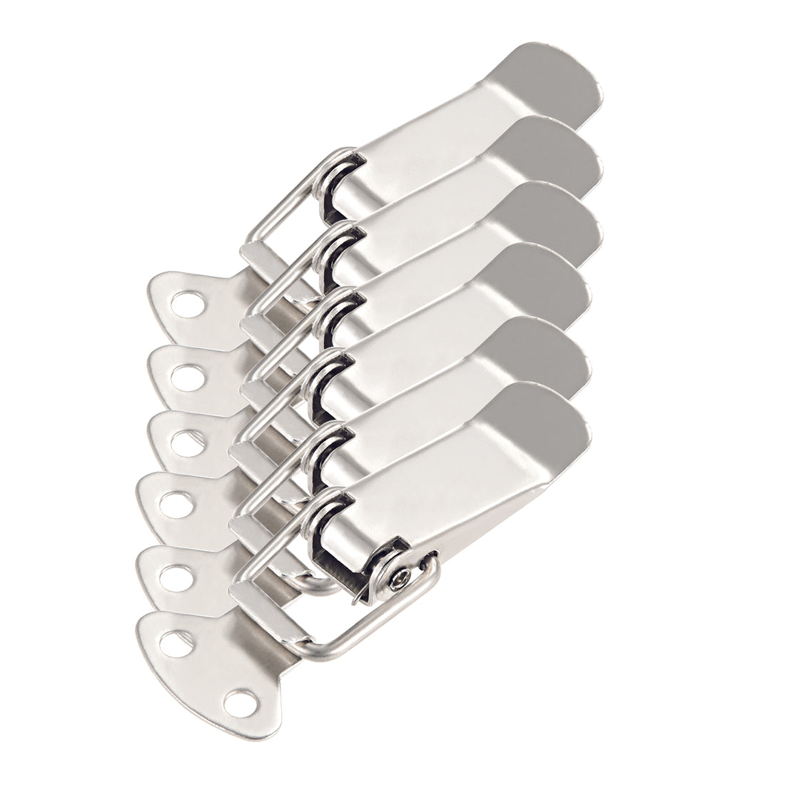 Uxcell Iron Spring Loaded Toggle Case Box Chest Trunk Latch Catches ...