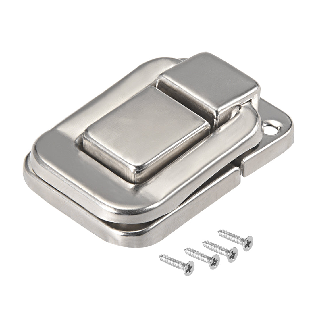 Uxcell Toggle Latch, 48mm Decorative Hasp Jewelry Box Catch w Screws ...