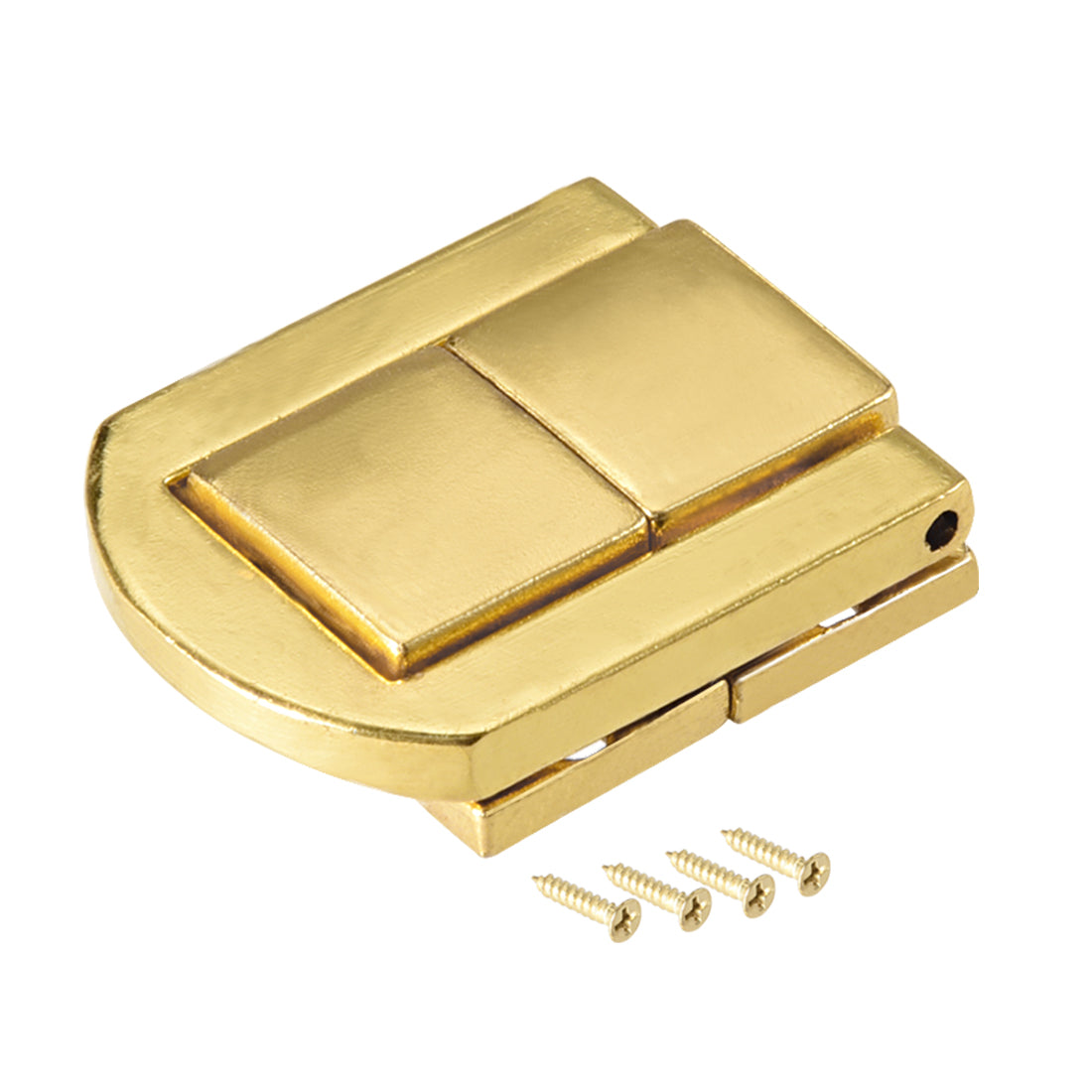 Uxcell Toggle Latch, 31mm Retro Style Golden Decorative Hasp Jewelry ...
