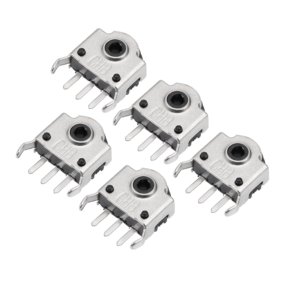 Uxcell 5 Pcs 5mm Encoder Switch Mouse Encoder Scroll Wheel Repair Part ...