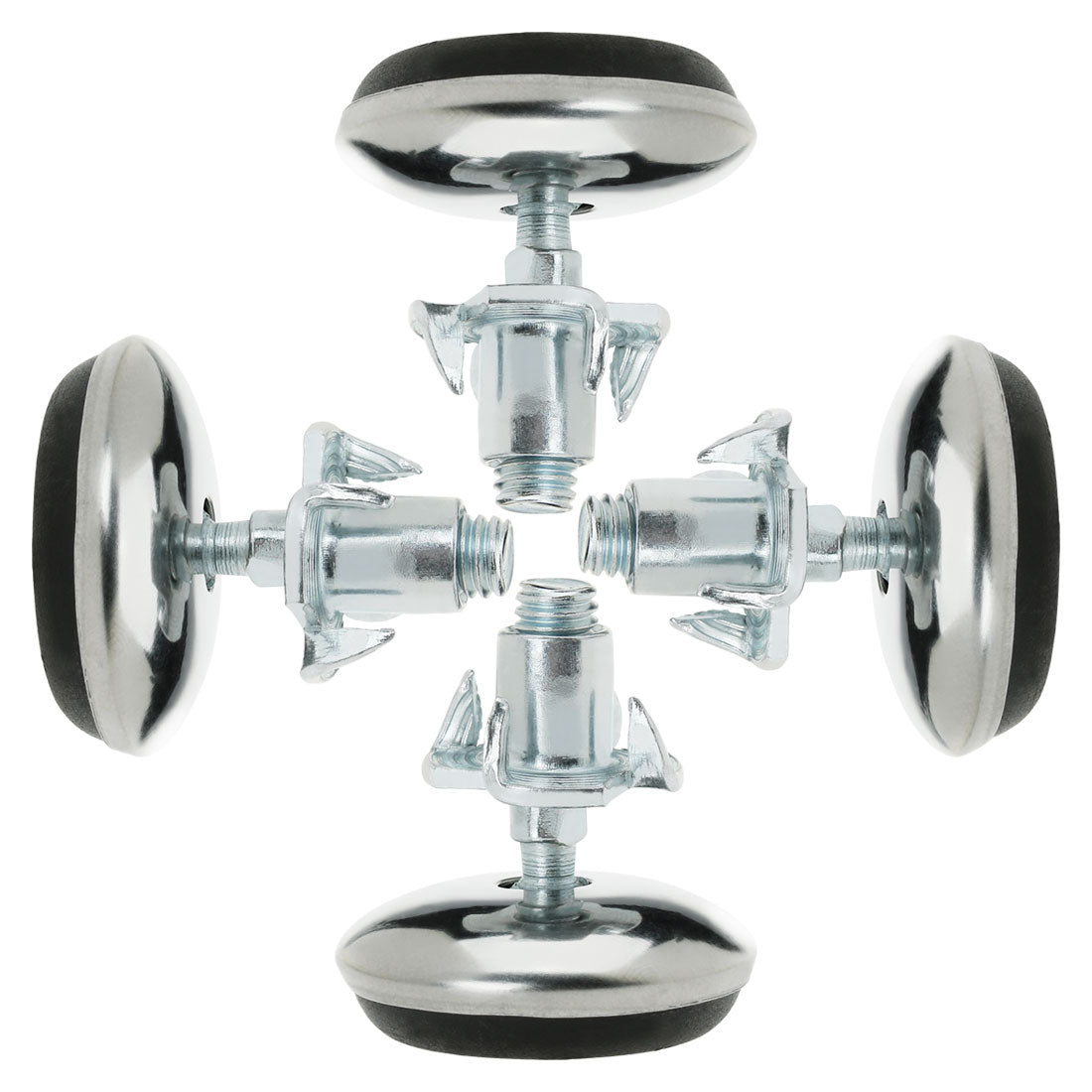 Uxcell M6 x 13 x 30mm Leveling Feet Adjustable Leveler for Furniture ...