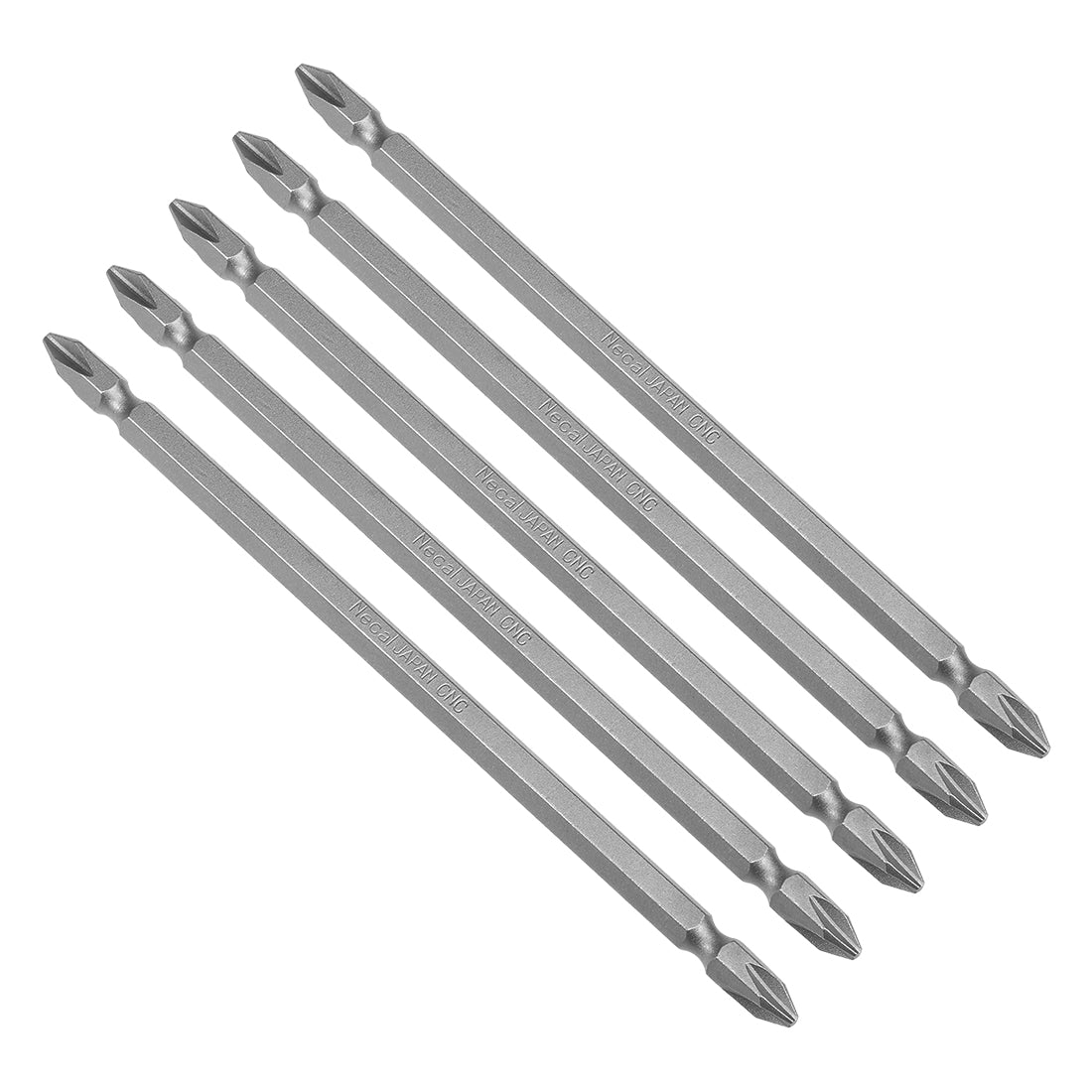Magnetic Phillips Double Head Screwdriver Bits, Hex Shank S2 Power ...