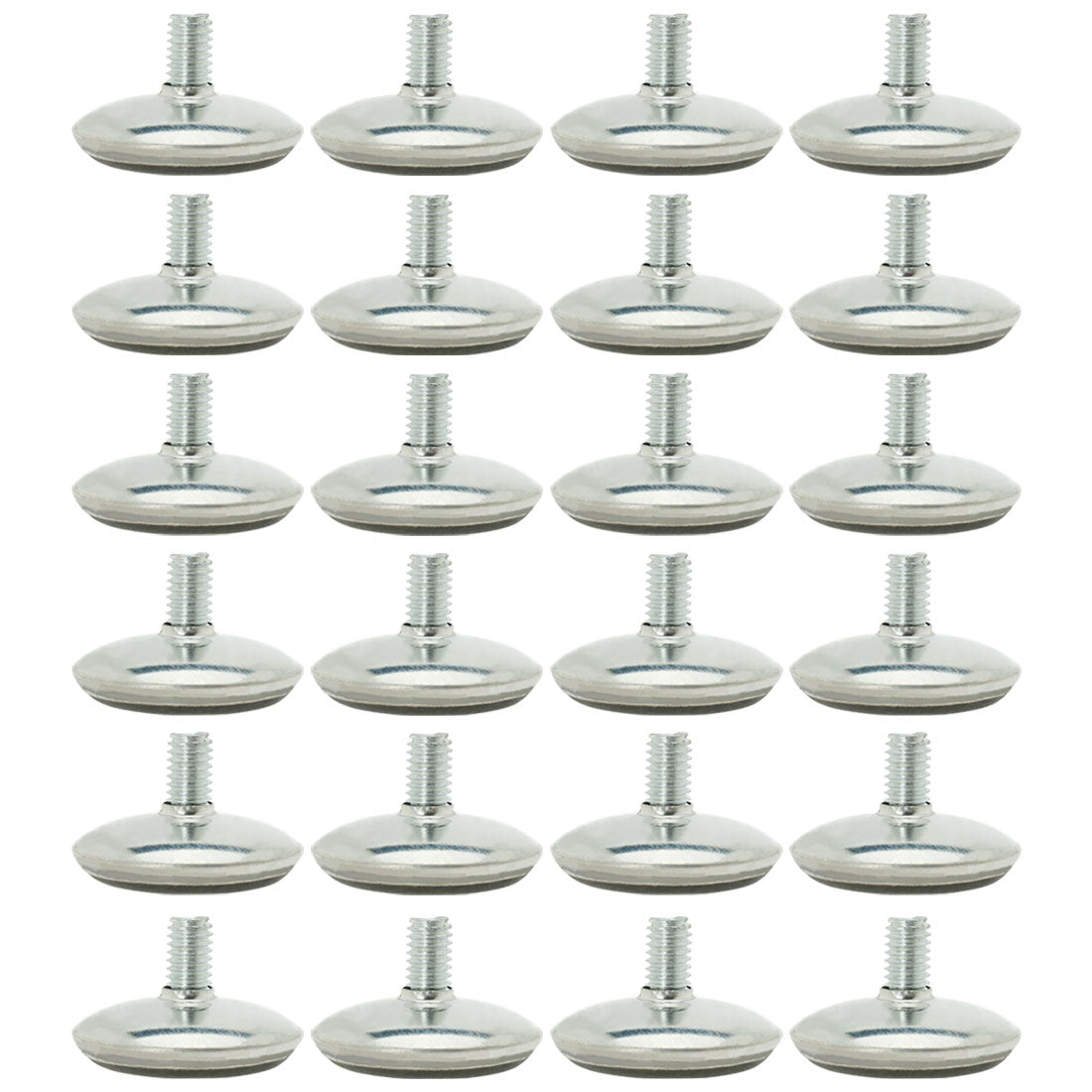Uxcell M6 x 10 x 30mm Furniture Glide Leveling Feet Adjustable Leveler ...