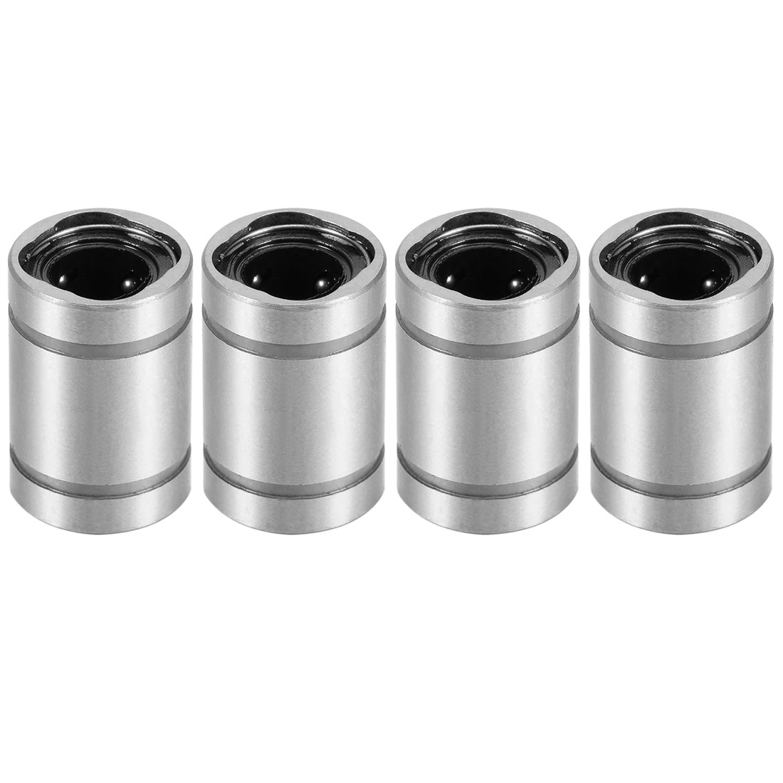 Uxcell LM5UU Linear Ball Bearings 5mm Bore 10mm OD 15mm Length for CNC ...
