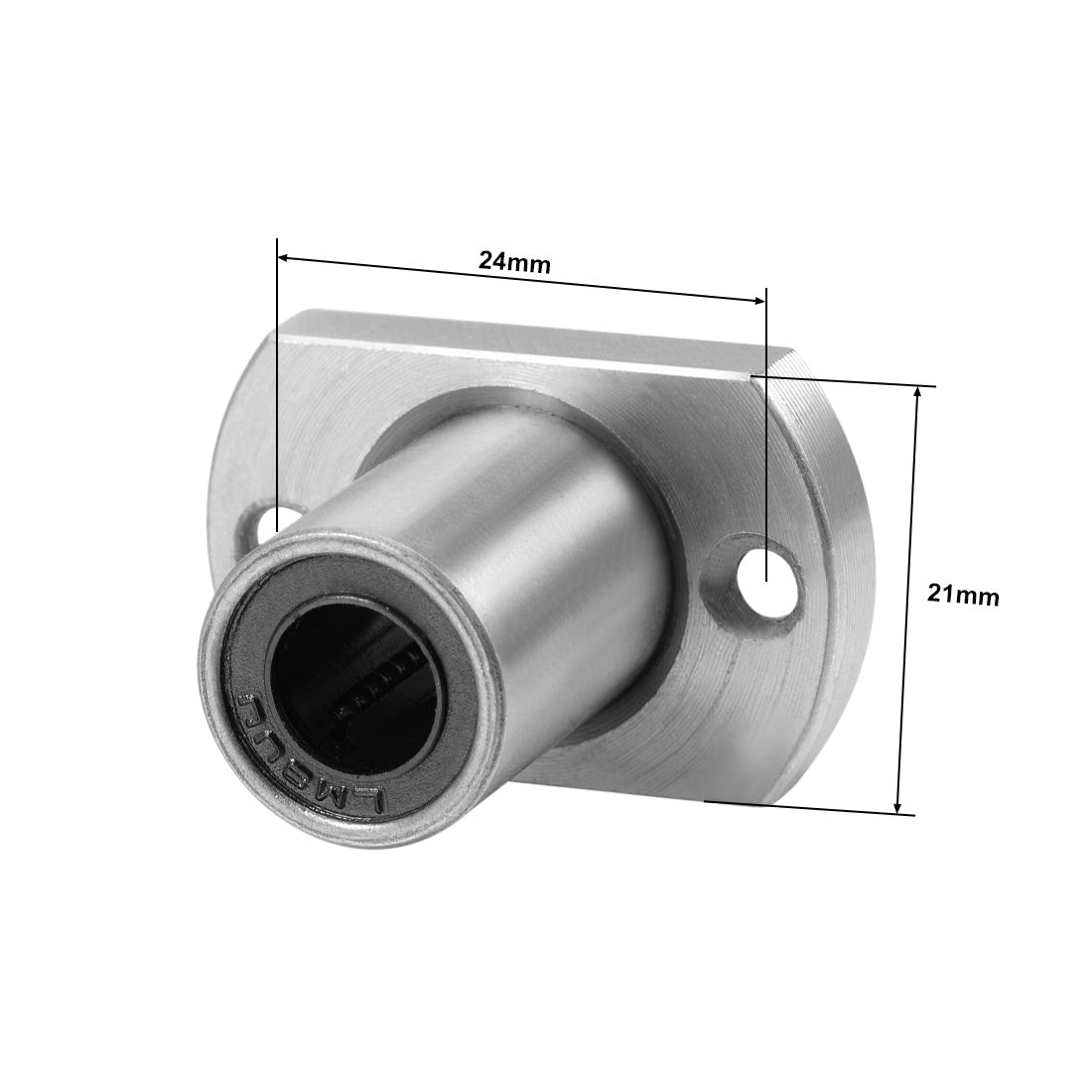 Uxcell Linear Motion Ball Bearings Oval Flange | Harfington