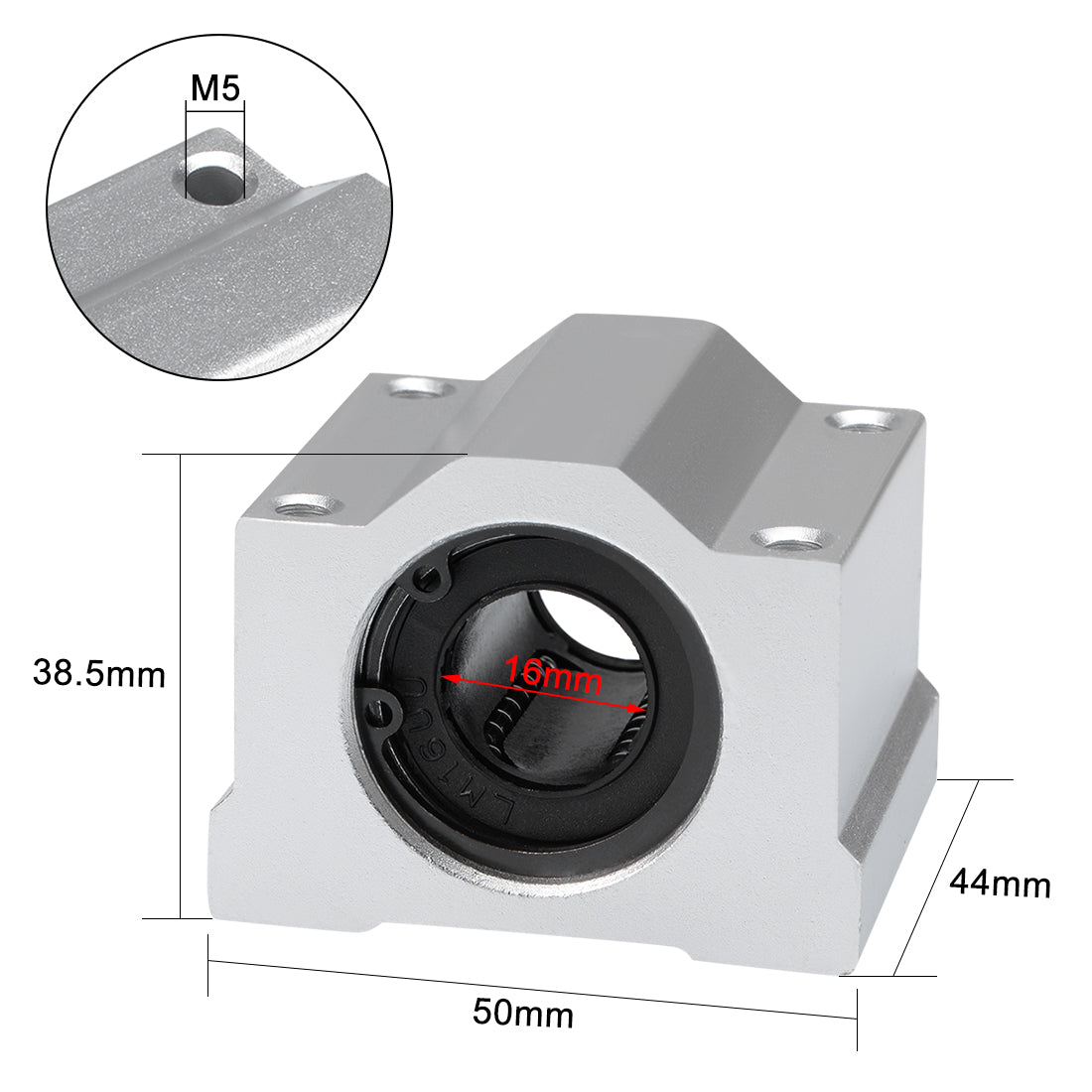 Uxcell Linear Ball Bearing Motion Slide Block Units Bearings | Harfington
