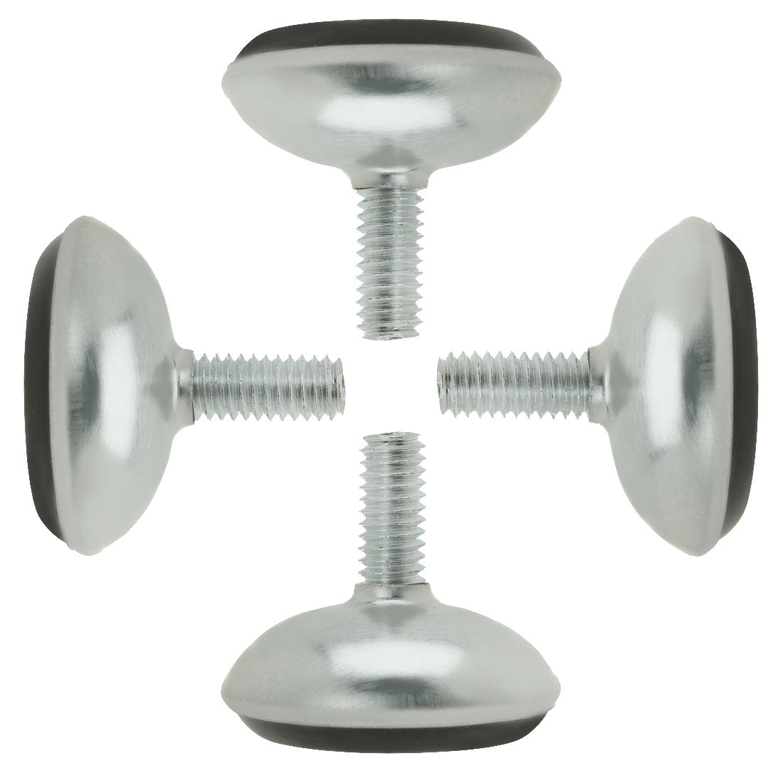 Uxcell M6 x 15 x 30mm Furniture Glide Leveling Feet Adjustable Leveler ...