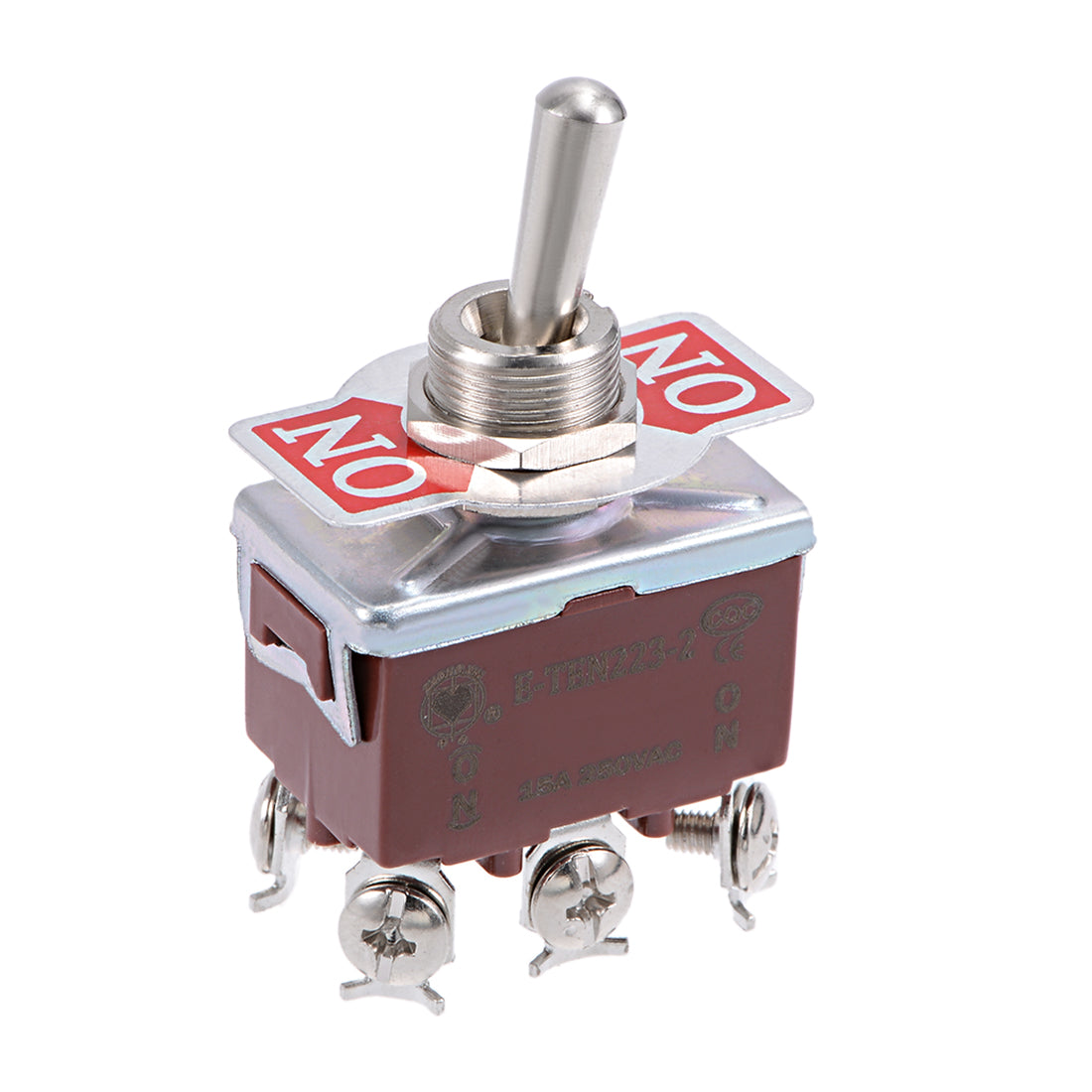 Uxcell DPDT Momentary Rocker Toggle Switch Heavy-Duty 15A 250V 6P ON/ON ...