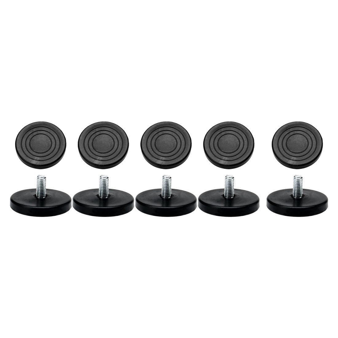 Uxcell M8 x 17 x 50mm Leveling Feet Adjustable Leveler Floor Protector ...