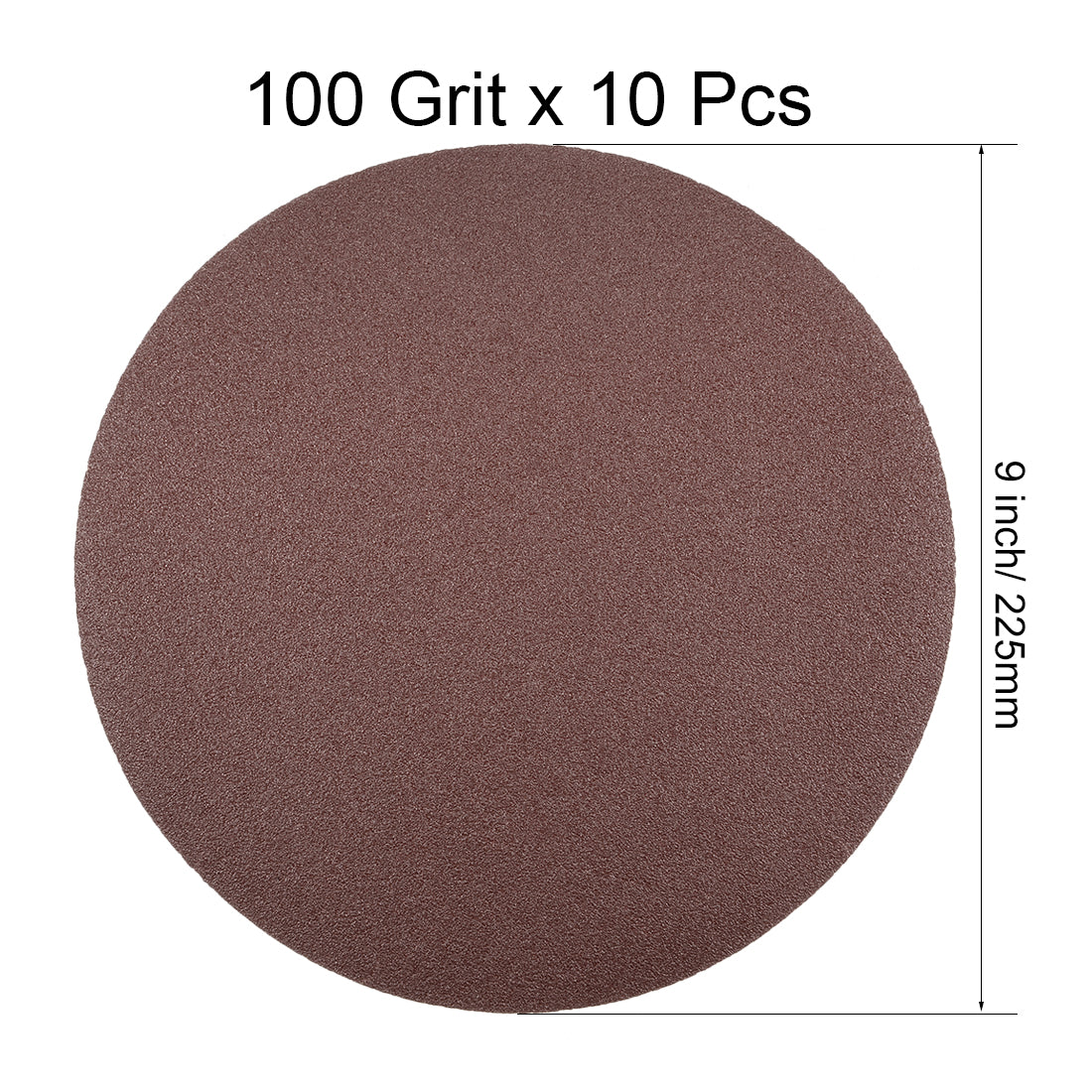 9-inch Sanding Disc Flocking Sandpaper for Sander | Harfington