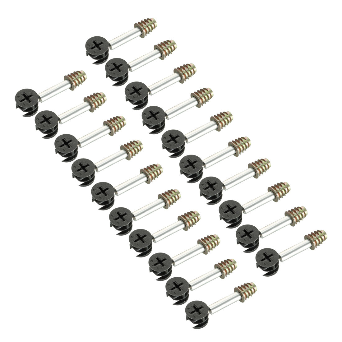 Cam Lock Fittings Uxcell 3-in-1 Furniture Connector Kit - 15mm Cam ...