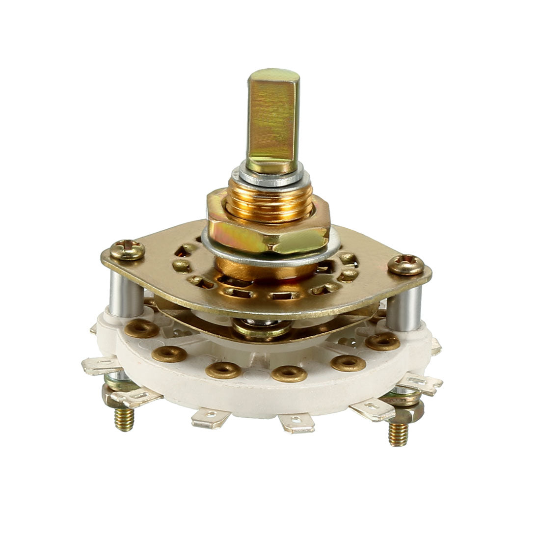 Uxcell 3P3T 3 Pole 3 Throw 1 Deck Band Channel Rotary Switch Selector ...