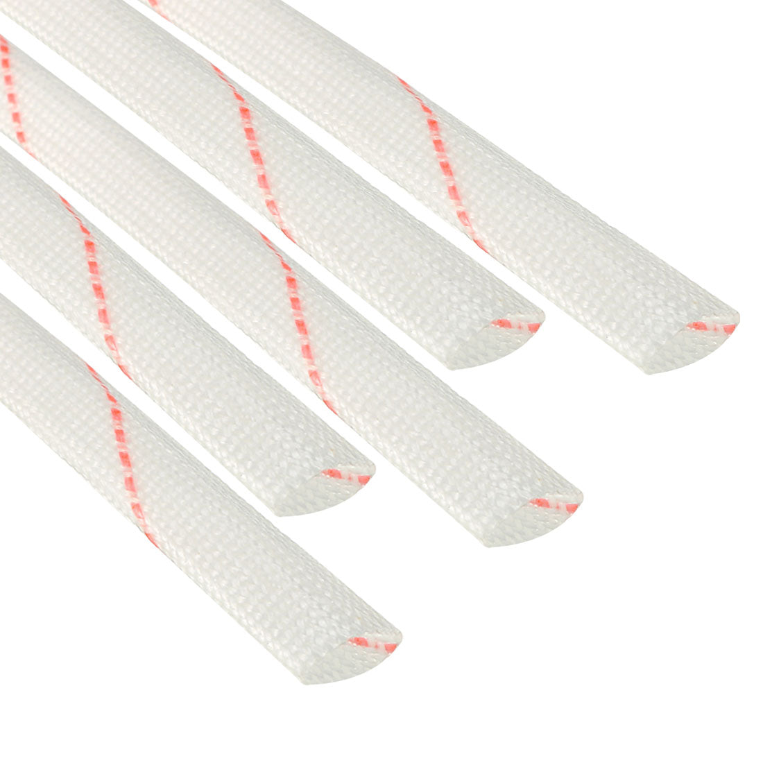 Uxcell Fiberglass Sleeve 8mm I.D. PVC Insulation Tubing 1500V Tube ...