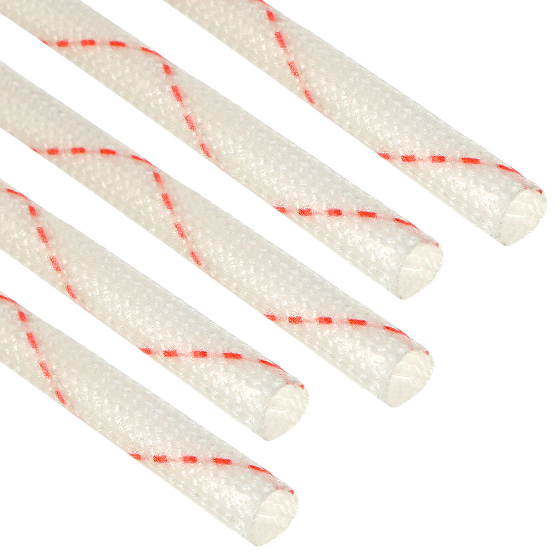 Uxcell Fiberglass Sleeve 3mm I.D. PVC Insulation Tubing 1500V Tube ...