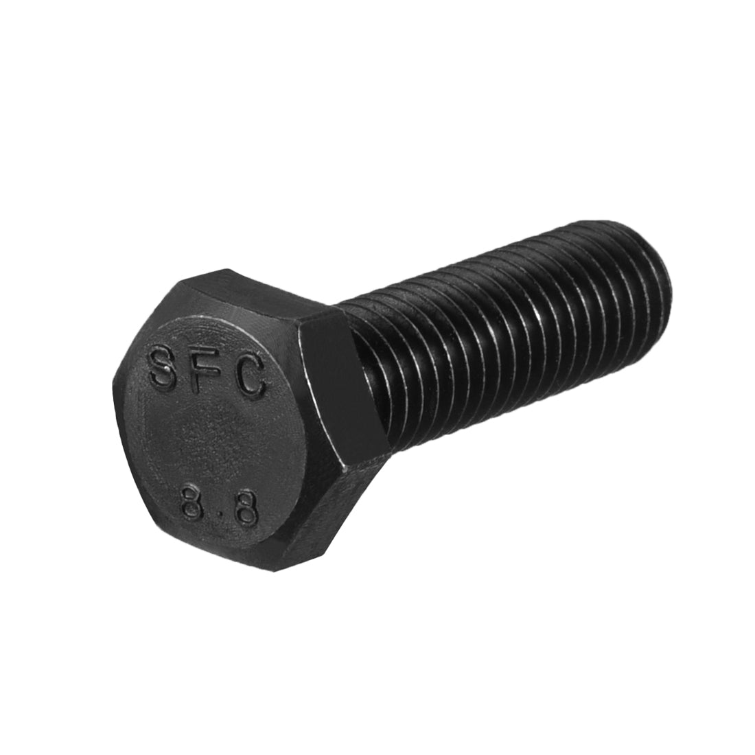 Uxcell M10x35mm Hex Head Screw Bolts Fastener Grade 8.8 Carbon Steel ...