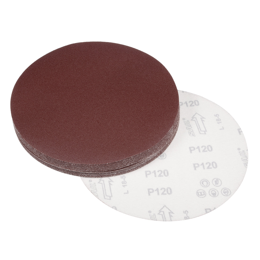 Hook Loop Sanding Disc Grits Flocking Sand Paper | Harfington