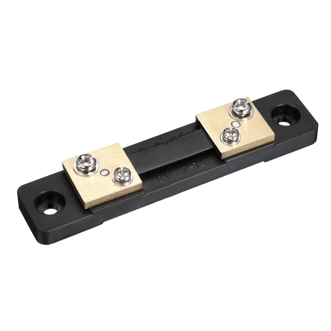 Uxcell Shunt Resistor 40A 75mV for DC Ammeter Panel Meter External FL-2 ...