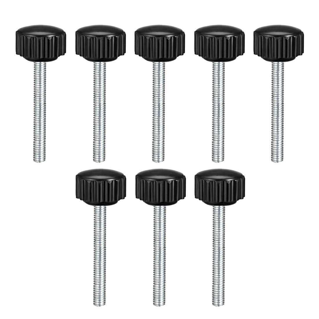 Uxcell Male Thread Knurled Clamping Knobs Grip Thumb Screw on Type 8 ...