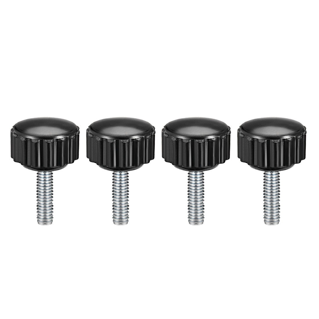 Uxcell Male Thread Knurled Clamping Knobs Grip Thumb Screw on Type 8 Pcs | Harfington