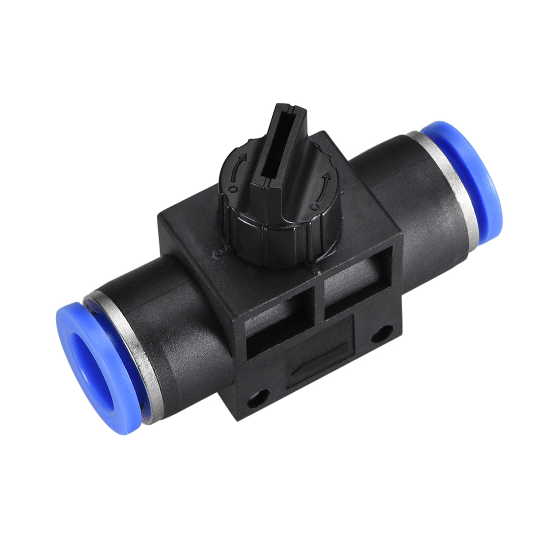 Uxcell 12mm OD Pneumatic Air Flow Control Speed Valve Union Straight ...
