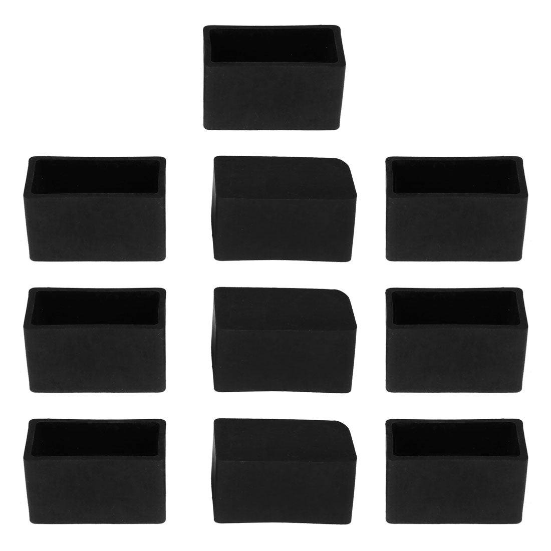 Uxcell Desk Table Leg Caps End Tip Home Furniture Protector 10pcs 0.79 ...