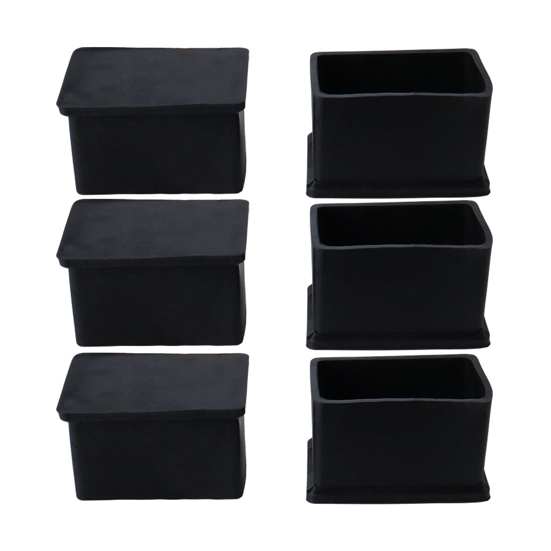 Uxcell PVC Table Sofa Cabinet Leg Cap End Tip Feet Covers Furniture ...
